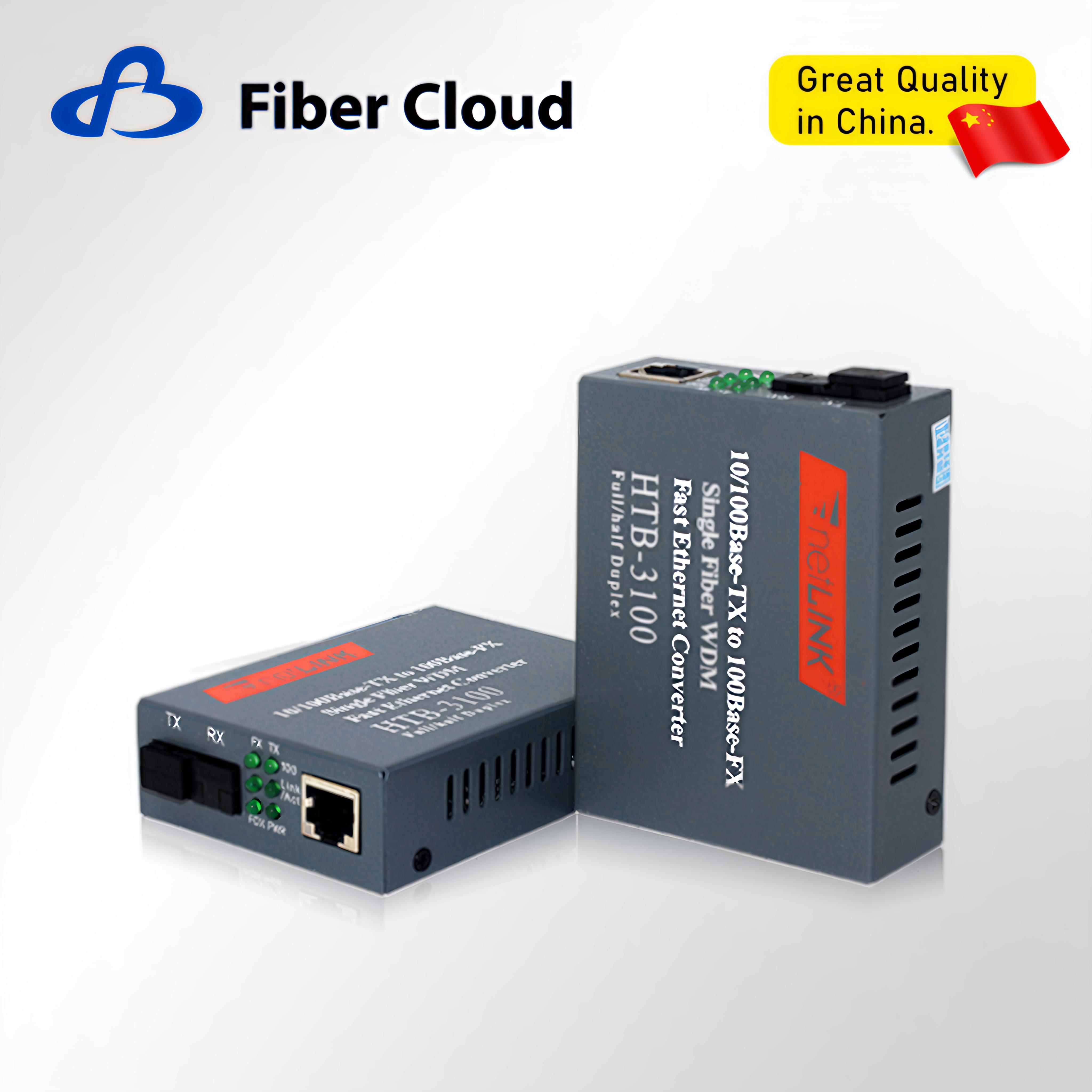 10/100/1000m Single/Dual Optic Fiber to Ethernet Sc Media Converter ...